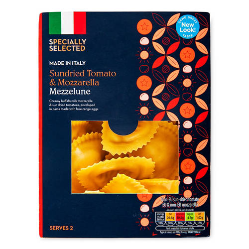 Tomato & Buffalo Mozzarella Filled Pasta | ALDI IE